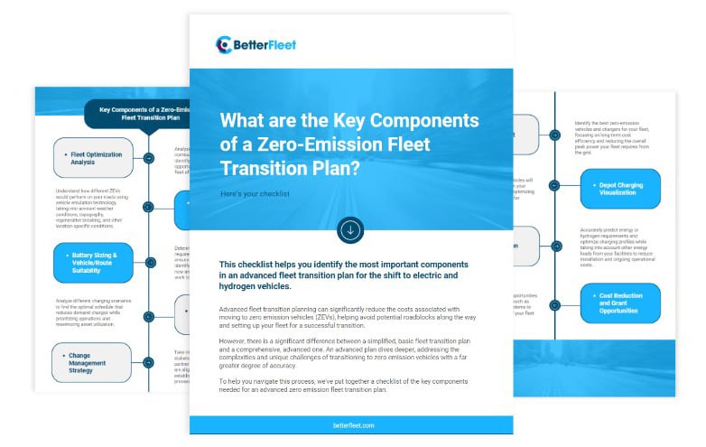Key Components of a Zero-Emission Fleet Transition Plan